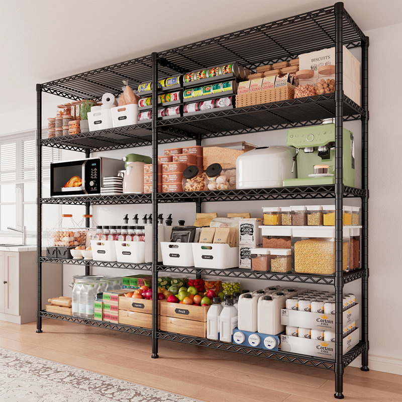 Metal shelf adjustable store